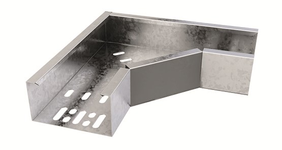 Heavy Duty Cable Tray Flat 90 Degree Bends - Elevator Equipment