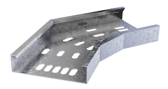 Medium Duty Cable Tray Flat 45 Degree Bends - Elevator Equipment