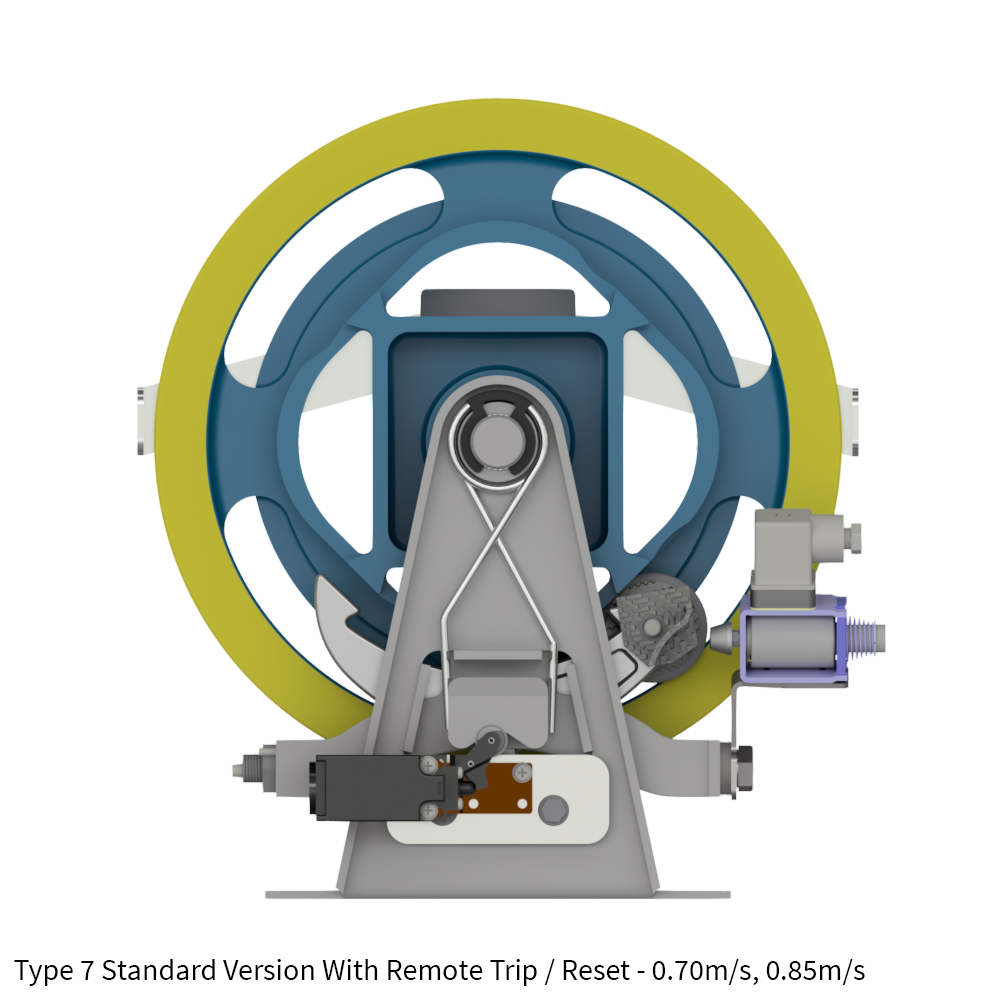 BODE - Type 7 Overspeed Governor - 300mm Pulley - With Optional Remote ...