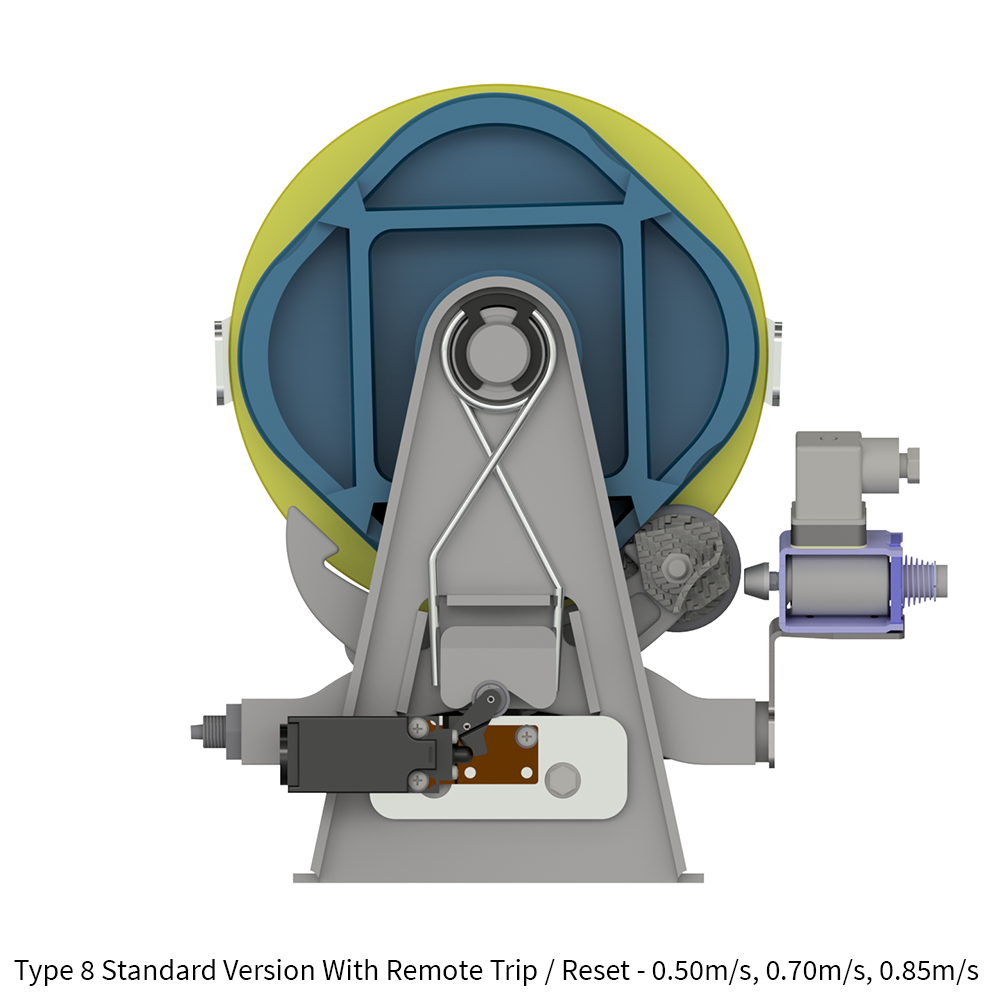 BODE - Type 8 Overspeed Governor - 200mm Pulley - With Optional Remote ...