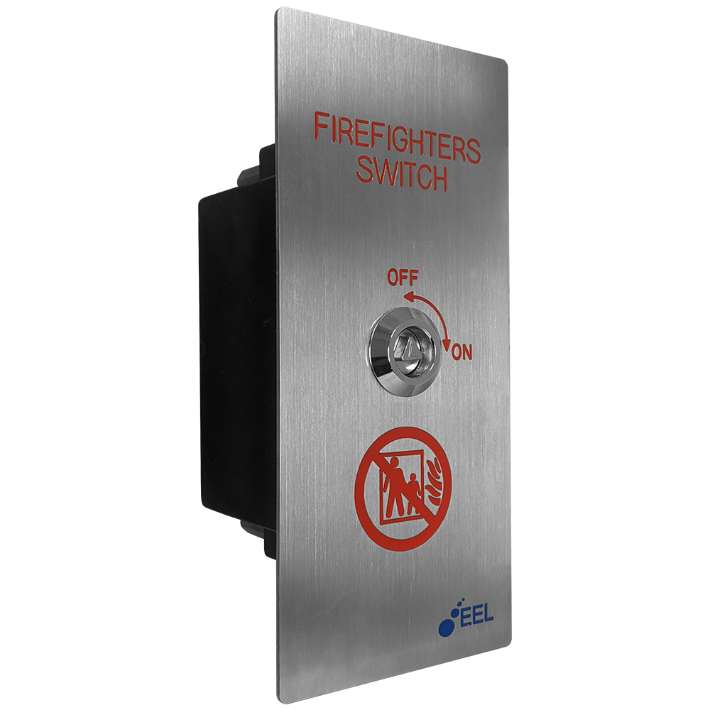 Firemans Switch Flush Mounted - Elevator Equipment