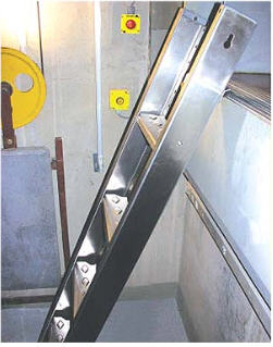 Compact Pit Ladder Kit - Elevator Equipment