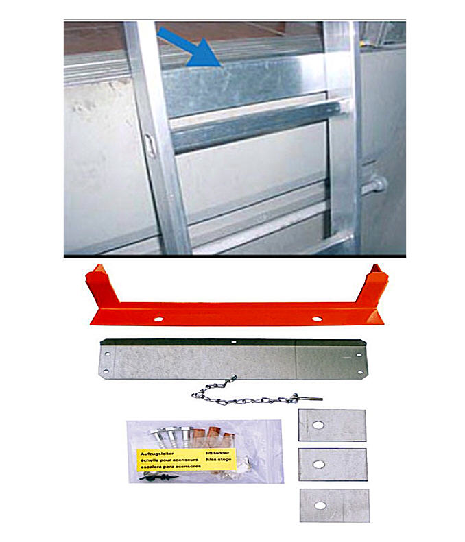 Removable Pit Ladder Kit - Elevator Equipment