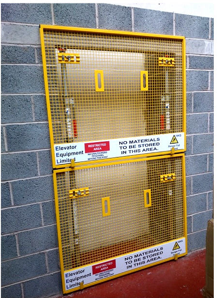 Installation Barrier - Rapid System - Lift Shaft Protection - Elevator ...
