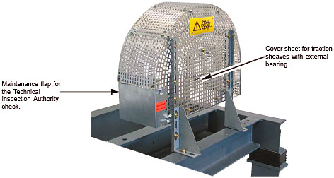 Traction Sheave Guard Kits - Elevator Equipment