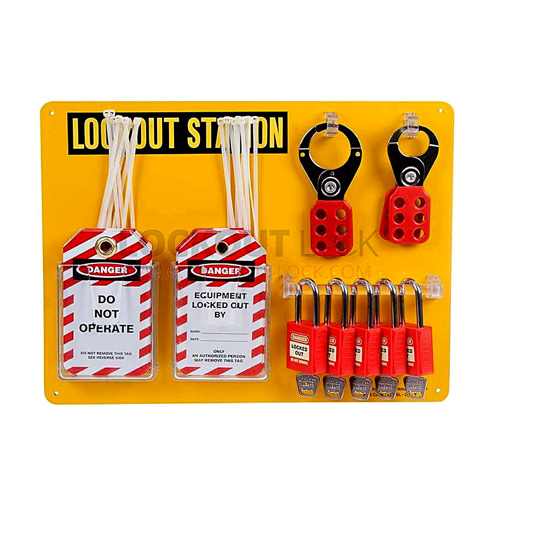 Lockout Station - With or Without Accessories - Elevator Equipment